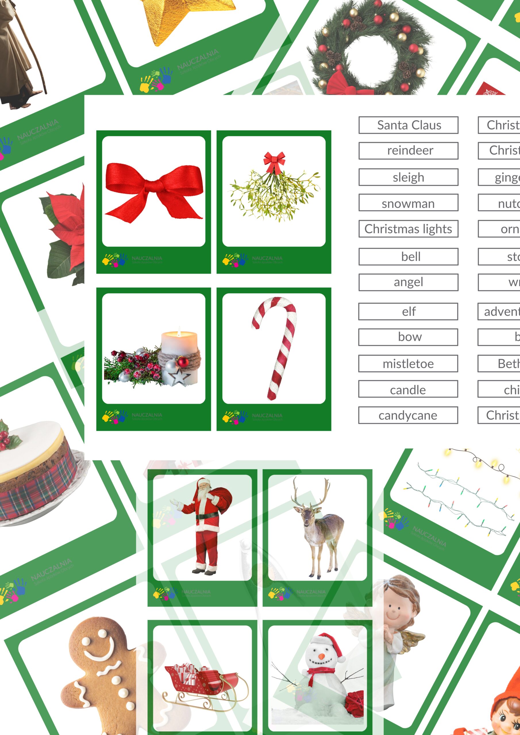 Christmas Flashcards – Nauczalnia